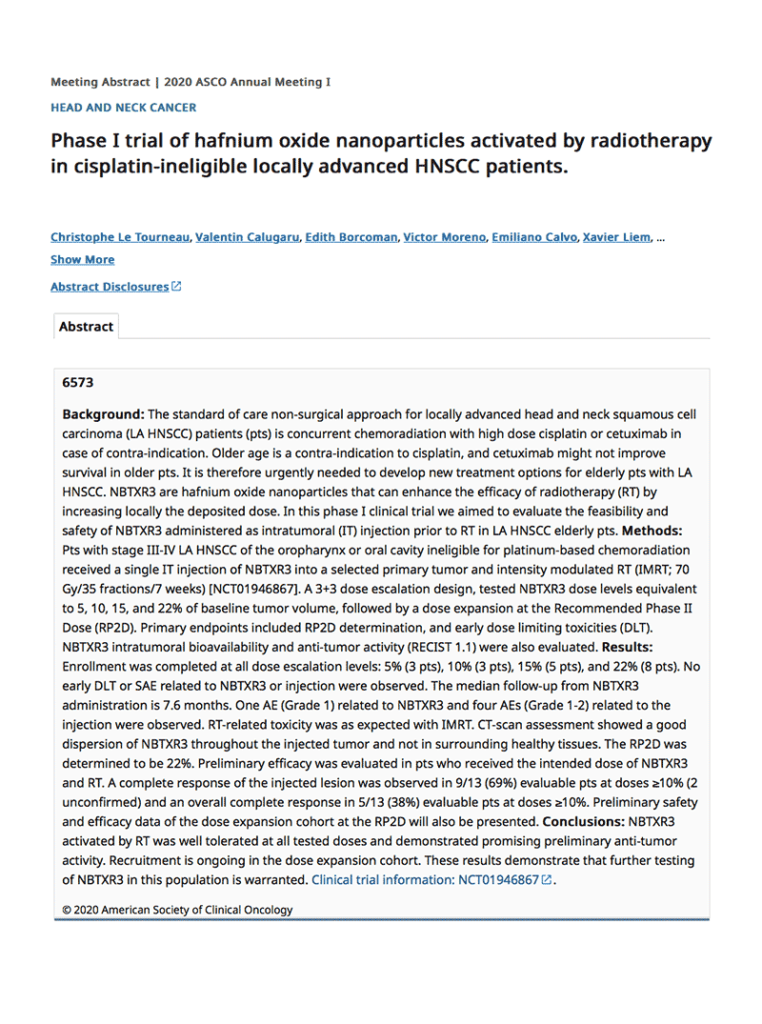 2020-phase-i-trial-of-hafnium-oxide-nanoparticles-activated-by ...